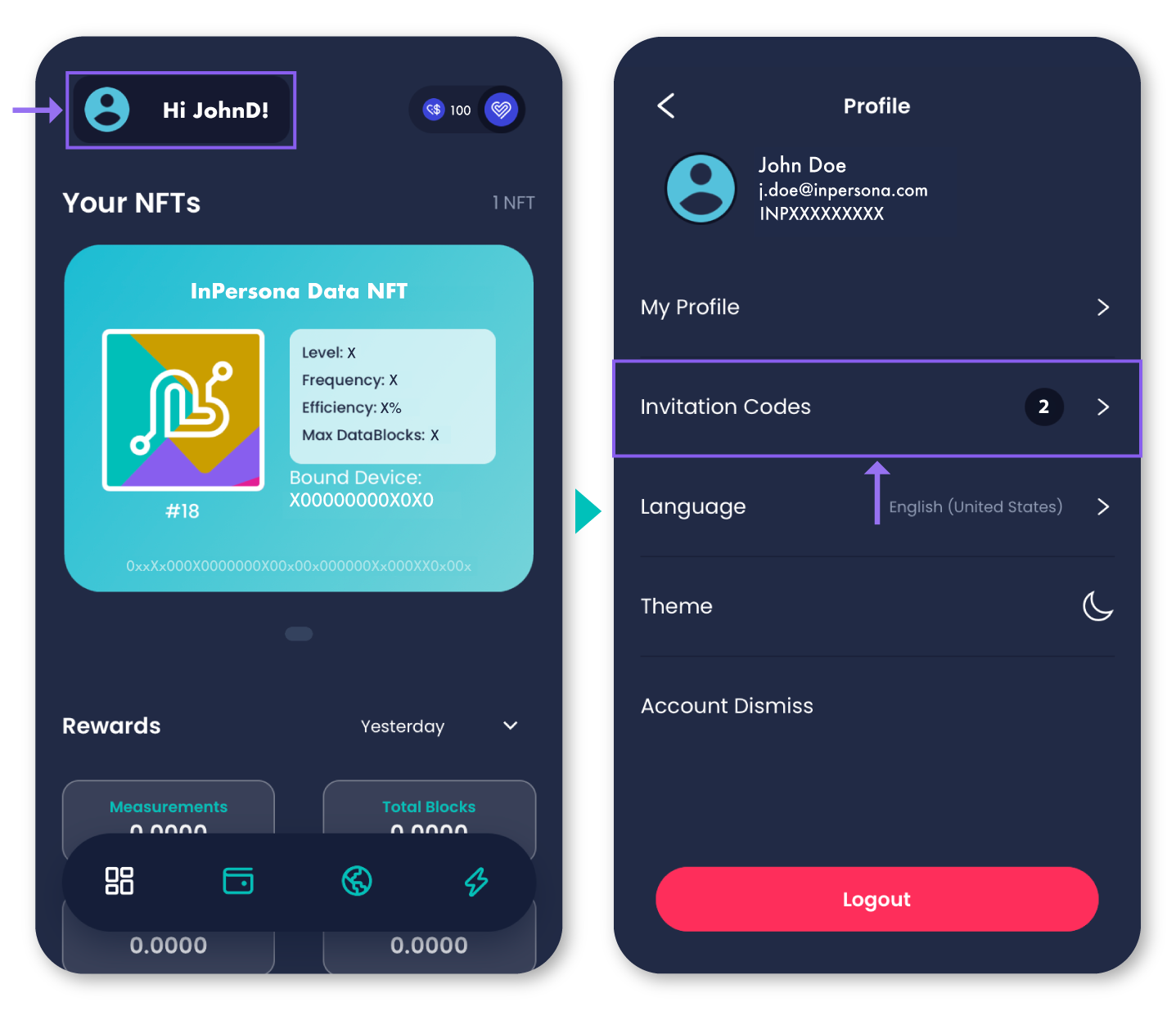 What is an Invitation Code and how do I create or receive one? – InPersona